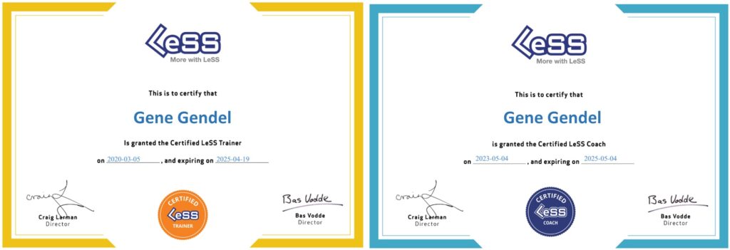 About Gene Gendel – Coaching, Consulting, Training